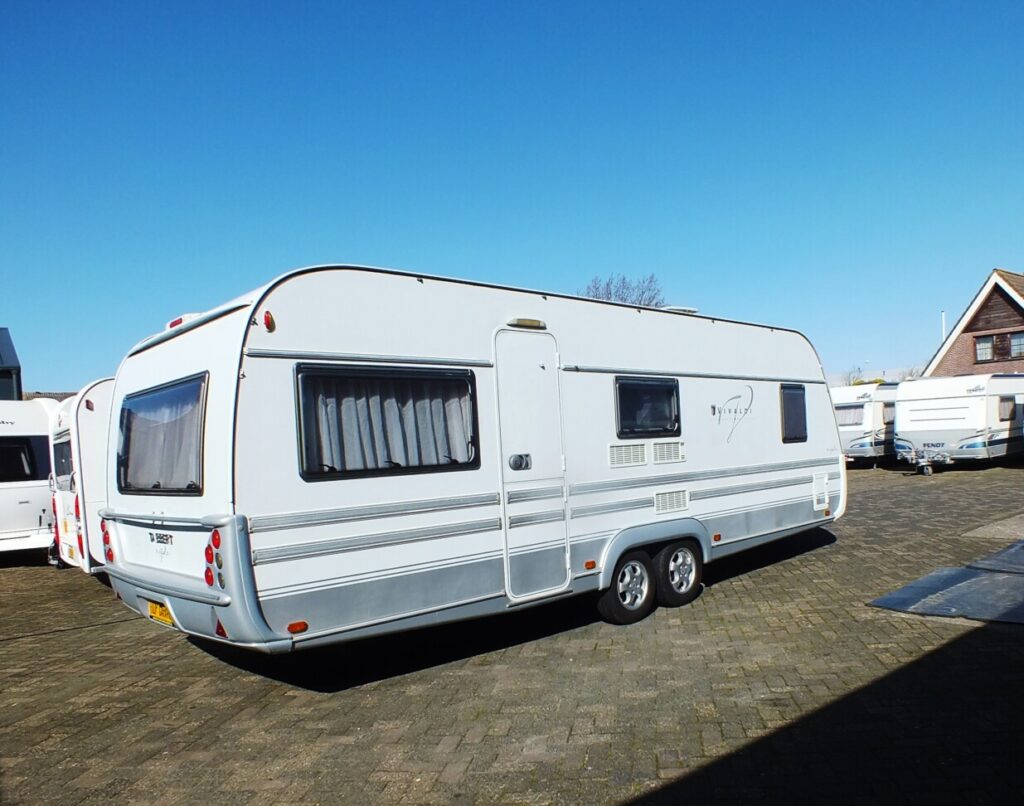 Tabbert Vivaldi 655,bj. 2008, 5 persoons, met fransbed