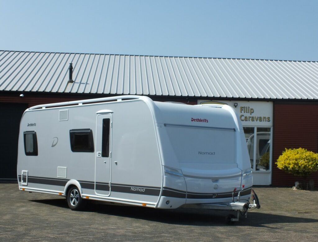 Dethleffs Nomad 540 QMK bj.2018, 7 SLAAPPLAATSEN, MOVER