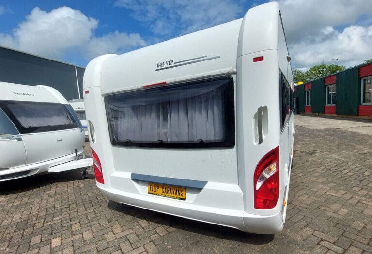 Hobby Vip 645 bj.2015, FRANSBED, MOVER, VOORTENT!!!