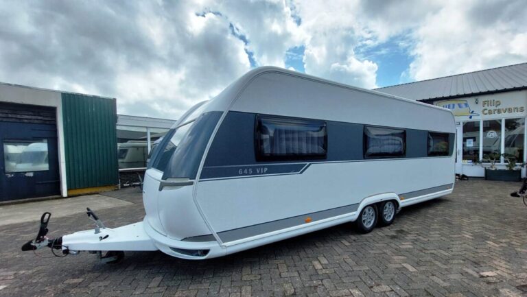 Hobby Vip 645 bj.2015, FRANSBED, MOVER, VOORTENT!!! - Filip Caravans
